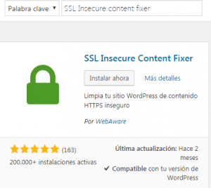 SSL Insecure Content Fixer - Creando Webs